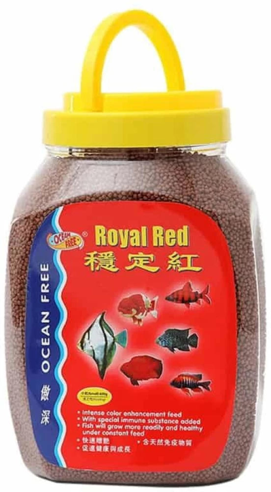 Ocean Free Royal Red Fish Food(Medium) (600g) – AQUA LINK