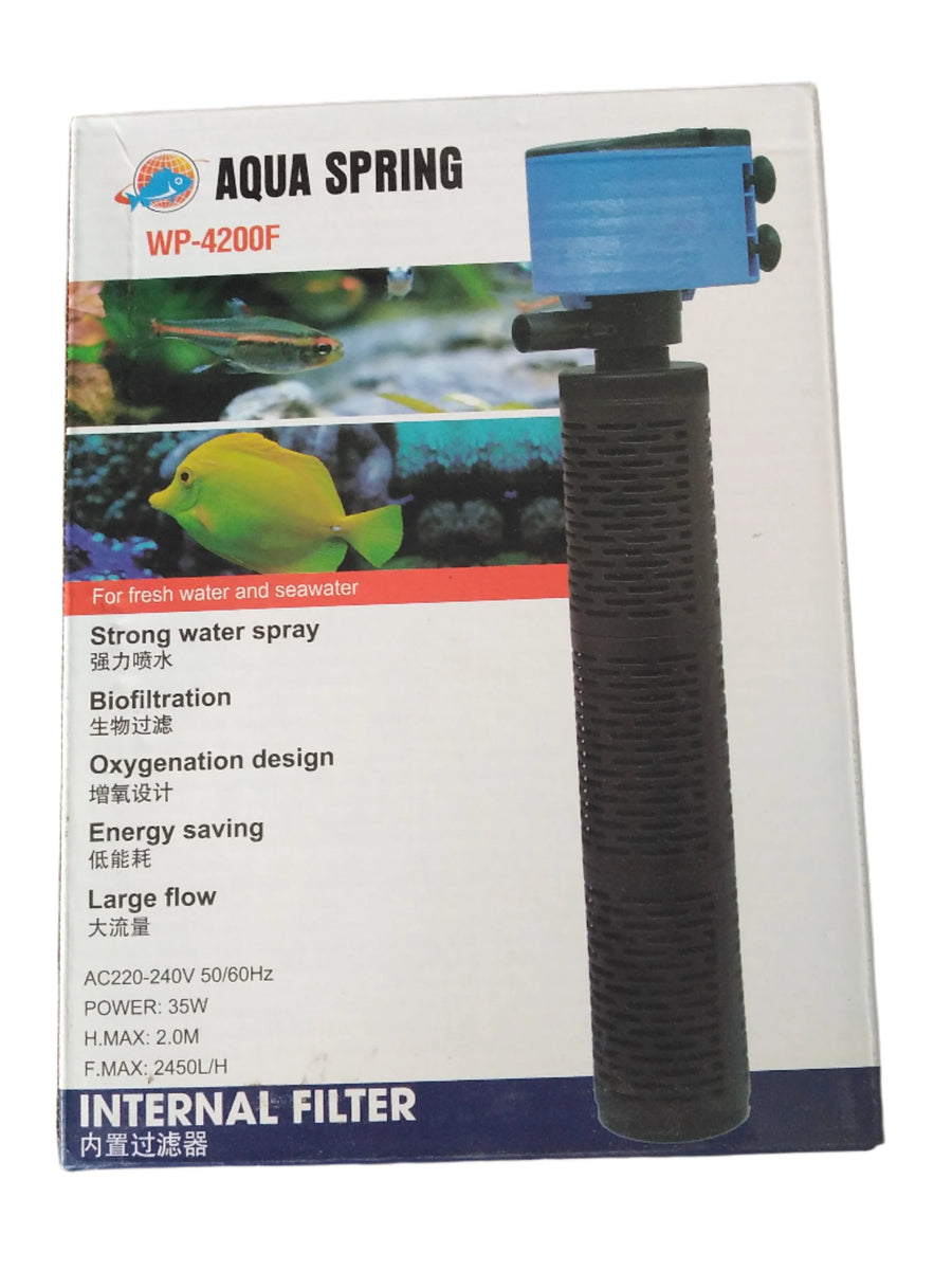 WP 4200F Aqua Spring Aquarium Power Filters 35W – AQUA LINK