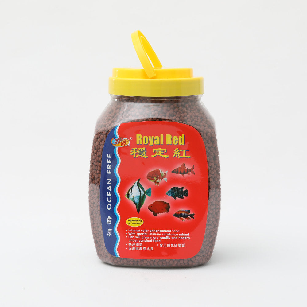 Ocean Free Royal Red Fish Food(Medium) (600g) – AQUA LINK